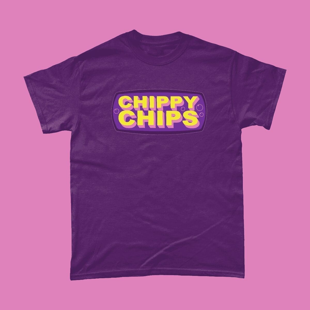 Chippy Chips - Harry Hill's TV Burp - T-Shirt - Apparel of Laughs Chippy Chips - Harry Hill's TV Burp - T-Shirt - Apparel of Laughs